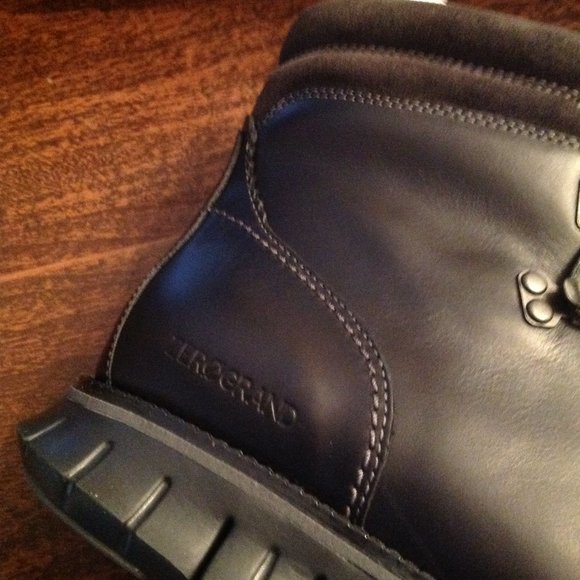 Cole Haan | Shoes | Cole Haan Mens Zerogrand Waterproof Black Leather ...